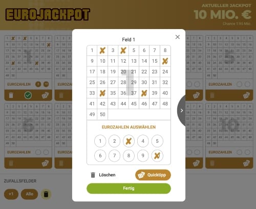 Eurojackpot online spielen: Welche Gewinnklassen gibt es?